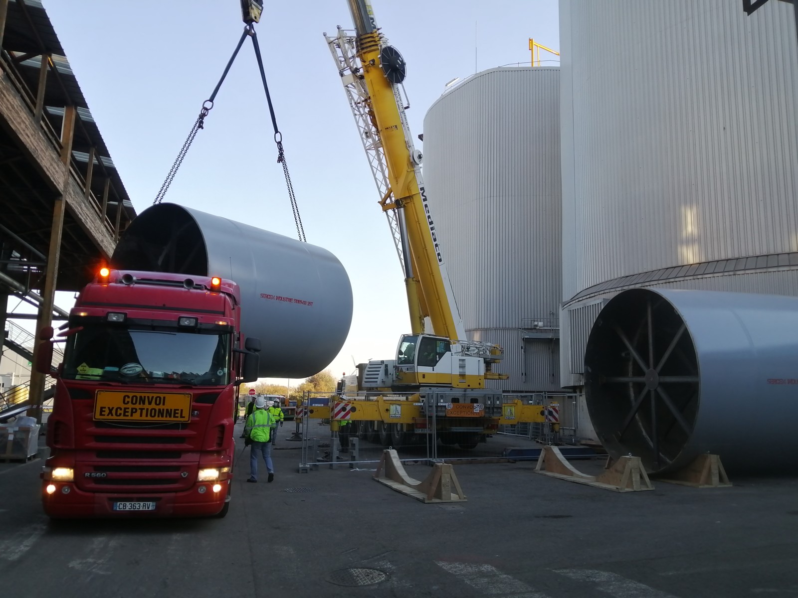 Renovation of a pre fermentation rotating drum - Sercem